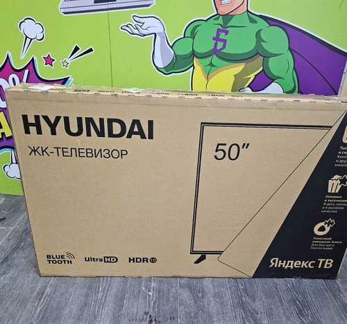 Телевизор SMART tv Hyundai H-LED50BU7003 50" 4K UH