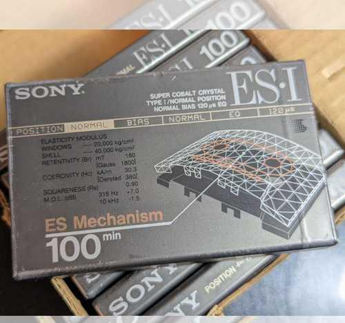Аудиокассета Sony ES I 100 (1992)