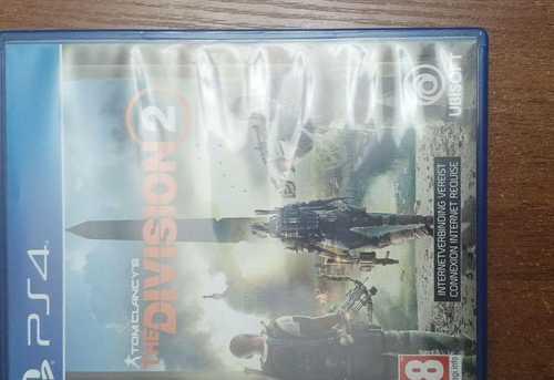 Диск игры tom clancy's the division 2 на ps 4