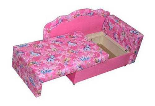 Мини диван раскладной детский для девочки