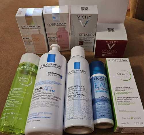 Bioderma, Vichy, La Roche-Posay