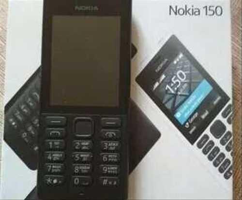 Телефон Nokia 150 (2020) Dual Sim черный