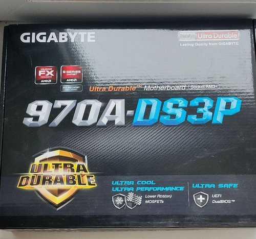 Материнская плата ам3  gigabyte 970A-DS3P