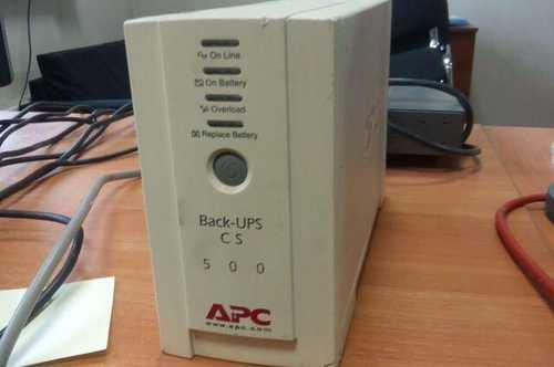 Ибп APC back ups CS 500 | Festima.Ru - Мониторинг объявлений