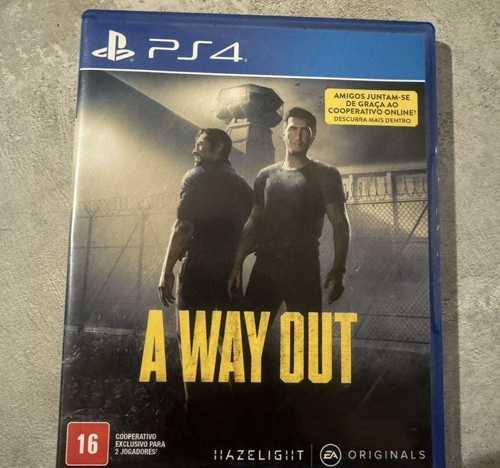 A way out ps4 диск