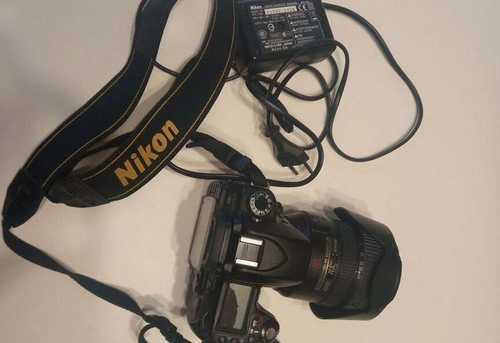 Nikon d80 + объектив nikon 24-105 f 3.5-5.6 vr