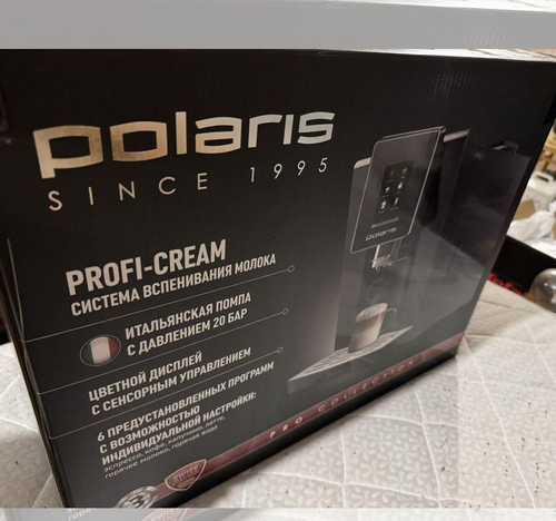 Кофемашина polaris pacm 2060ac черная