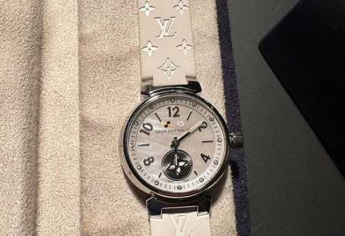 Часы louis vuitton tambour lovely CUP white