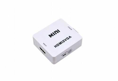 Конвертер hdmi - VGA + аудио H121 белый