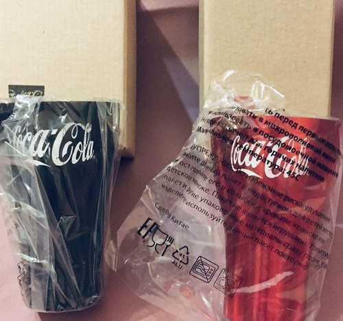 Стаканы Coca Cola металлические