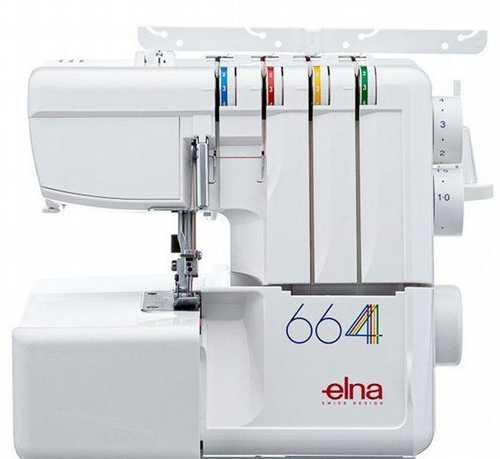 С гарантией Elna 664 Оверлок