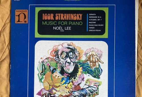 Igor Stravinsky, Noël Lee – Music For Piano