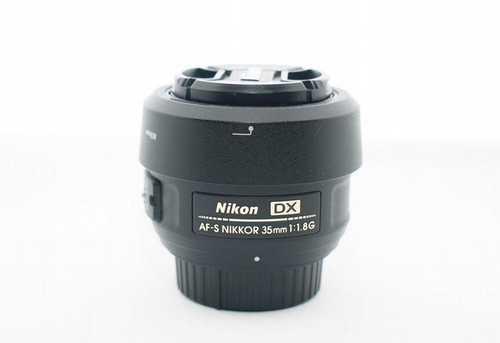 Объектив nikon 35mm f 1.8g af s dx nikkor