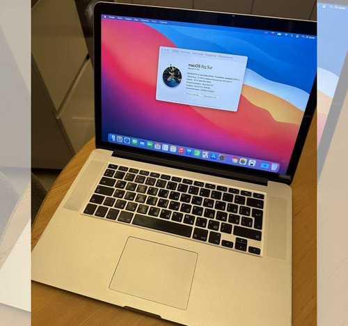 Apple Macbook Pro, 2014 retina, 256gb, i7 2,3hz