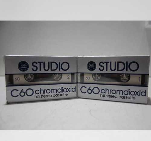 Studio C 60 Chromdioxid Аудиокассеты Germany