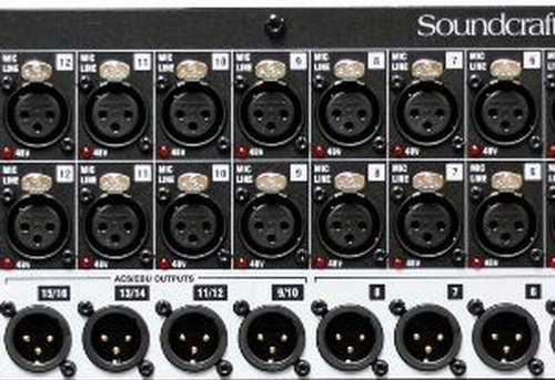 Микшер Soundcraft MSB-32 Cat5 Mini Stagebox 32 (3U