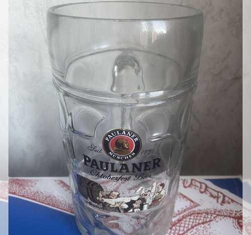 Кружка пивная Paulaner Oktoberfest Мюнхен