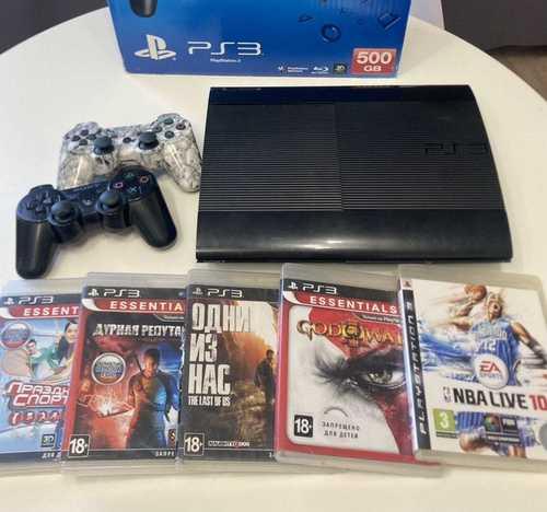 Sony playstation 3 super slim 500gb HEN