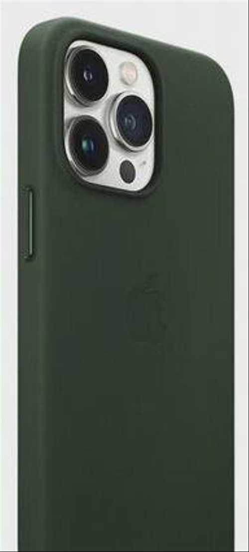 Чехол Apple MagSafe кожаный для iPhone 13 Pro новы