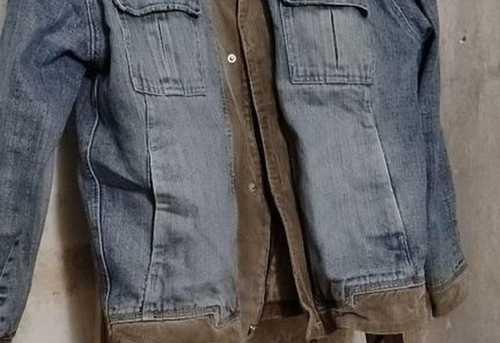 Винтажная джинсовая куртка