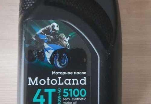 Масло моторное motoland Moto 5100 4T 10в40 1л