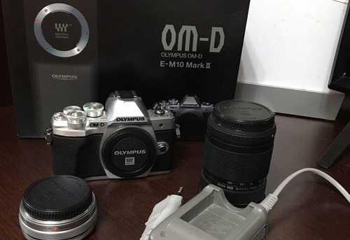 Беззеркальная камера Olympus OM-D E-M10 Mark III