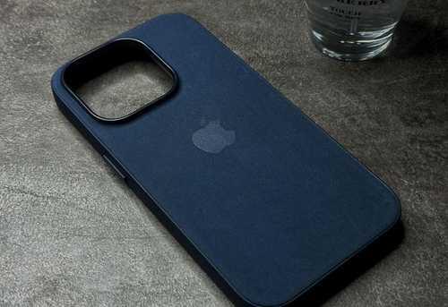 iPhone 15 Pro. FineWoven Case Pacific Blue