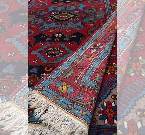 Антикварный шерстяной килим ковер 30-40е Армения