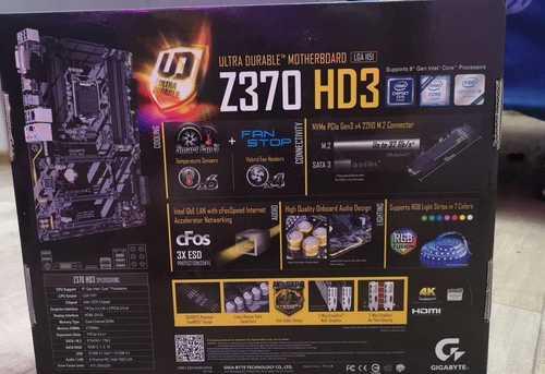 Материнская плата gigabyte Z370P HD3