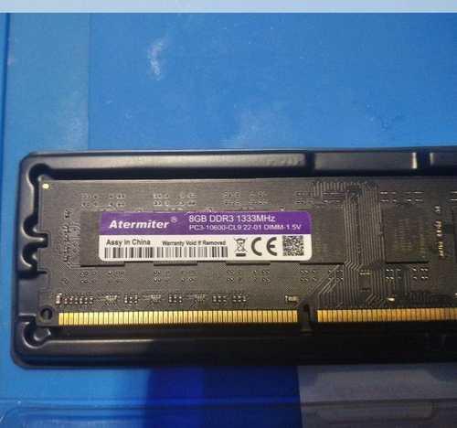 Оперативная память Atermiter ddr3 8Gb