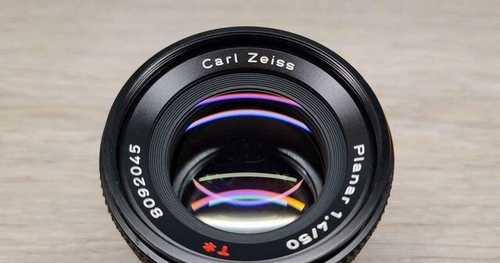 Объектив Carl Zeiss Contax 1.4 50mm MMJ