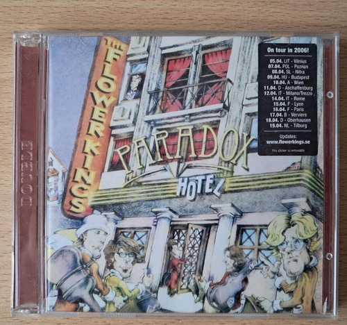 2CD The Flower Kings – Paradox Hotel NM/NM russia