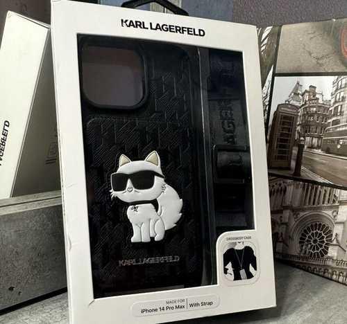 Чехол Crossbody Karl Lagerfeld iPhone 14 Pro Max