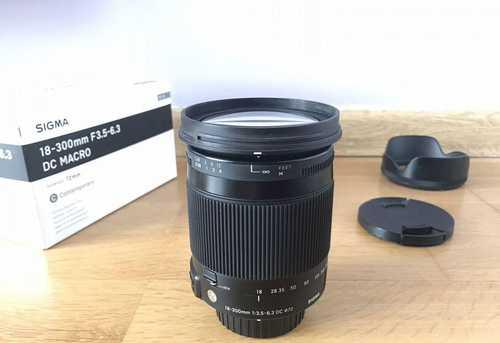 Sigma 18-300mm f3.5-6.3 HSM OS (Nikon)