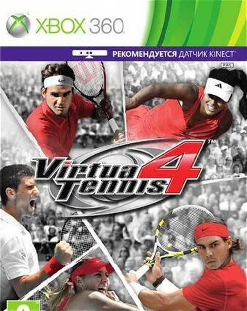 Virtua Tennis 4 (Xbox 360) б/у