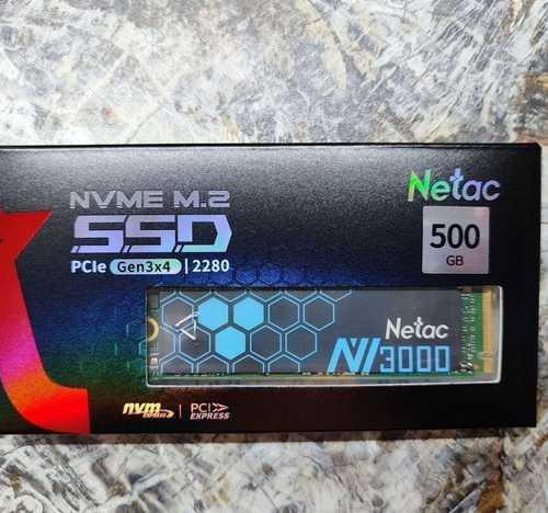 Ssd m2 nvme 500Gb netac