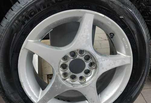 195/60/15 Hankook Optimo ME02 Б/У на литых дисках