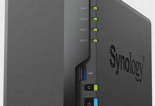 Сетевое хранилище Synology DiskStation DS224+ 16Tb