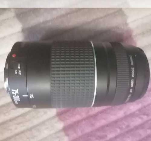 Объектив canon zoom lens ef 75-300 mm 1:4-5:6