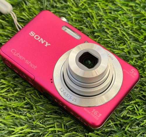 Розовый фотоаппарат Sony Cybershot DSC-W710 #3 y2k