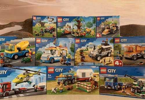 Новые наборы lego City