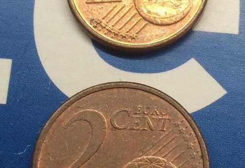 Монеты Ирландии 2 шт набор