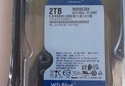 Жесткий диск 2 тб WD Blue WD20ezbx