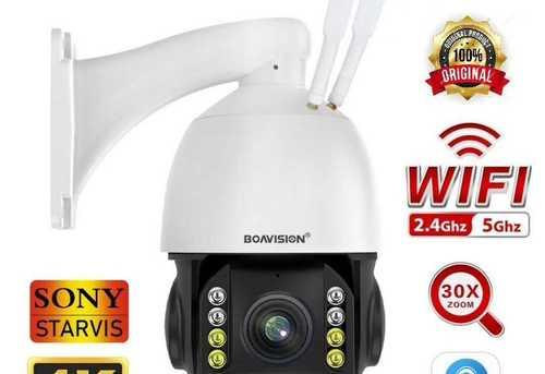 Boavision Wi-Fi, LAN, POE 8mp 4k 30-х зум