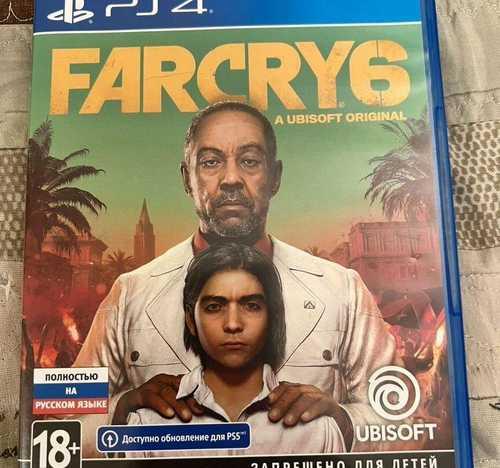 Far cry 6 ps4 диск