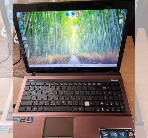 Ноутбук Asus K53S i3 intel