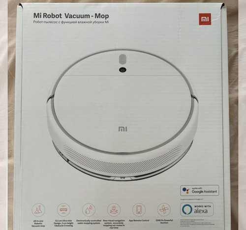 Робот пылесос xiaomi Mi robot vacuum mop