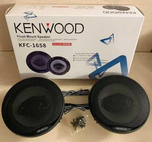 Автомобильные колонки Kenwood 500 W. Новые