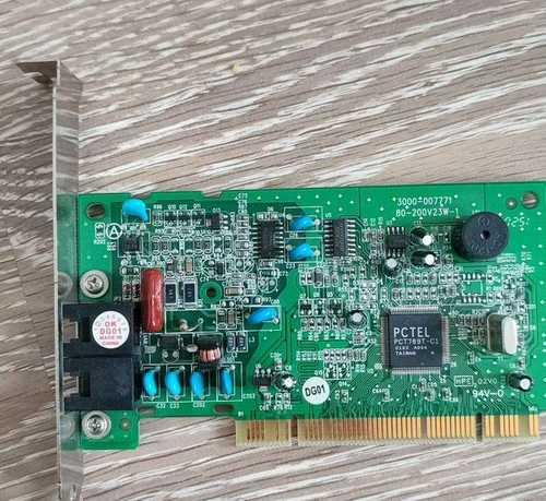 Модем zyxel omni 56k pci ee