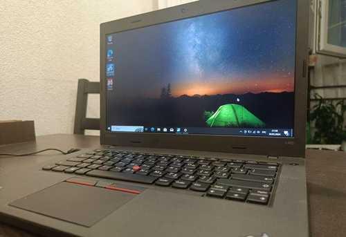 Ноутбук 14" Lenovo ThinkPad L460, 256 ГБ, Core i3-6100U, RAM 8 ГБ, Intel HD Graphics 520